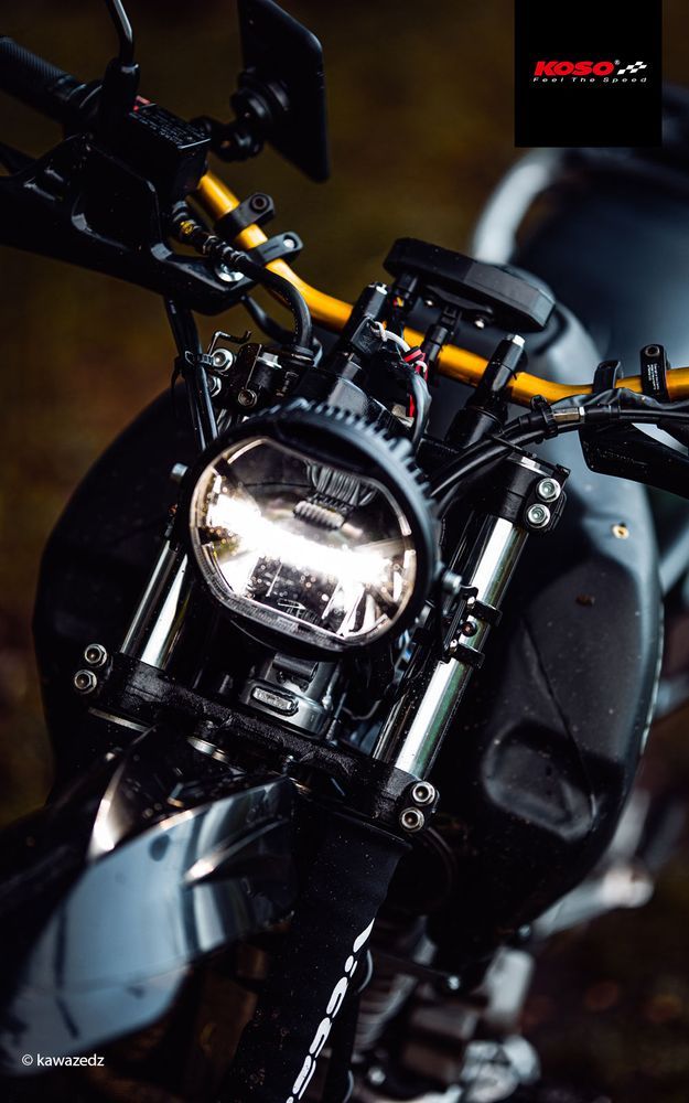 Thunderbolt II LED front light E-tested – Koso Europe