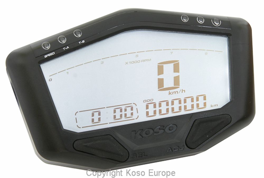DB-02R 12V version ABE – Koso Europe